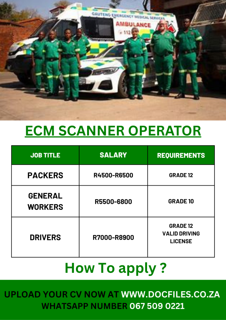 ECM SCANNER OPERATOR - DOCFILES.CO.ZA