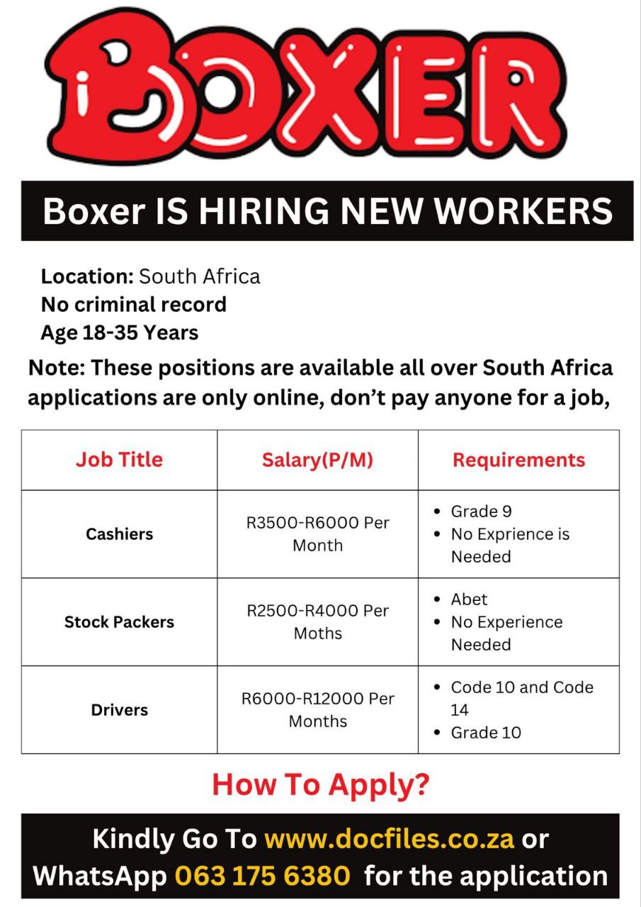 BOXER GENERAL WORKERS - DOCFILES.CO.ZA